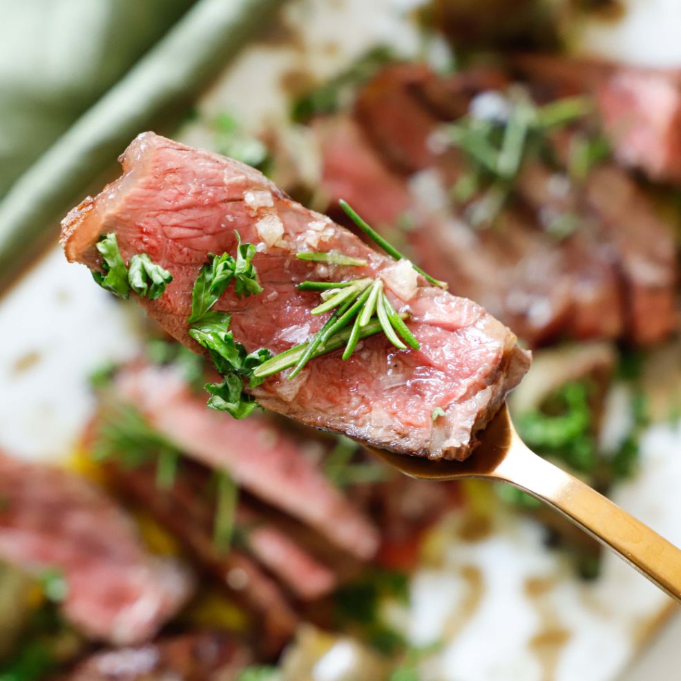 Costata di Scottona, carciofi e menta