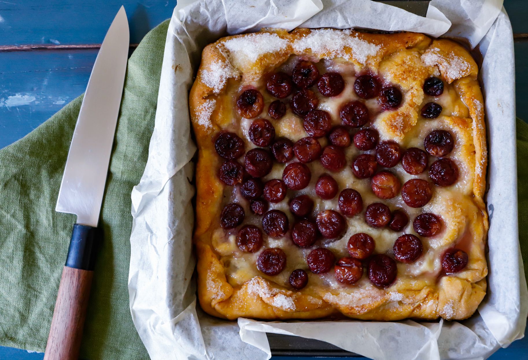 La schiacciata con l'uva: un dolce tipico toscano