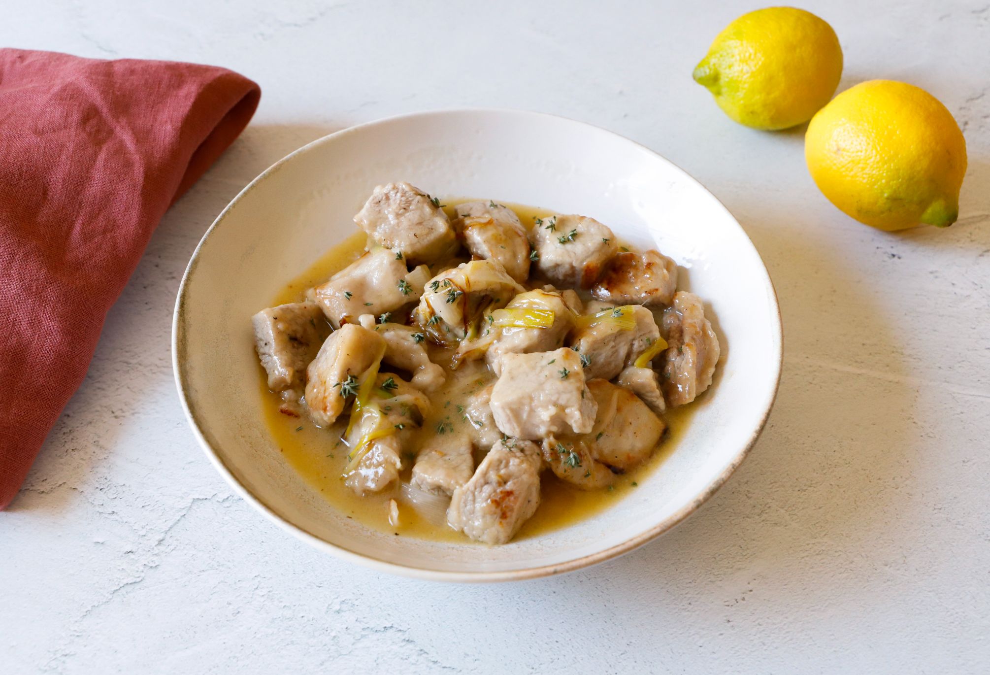 Bocconcini di vitello al limone